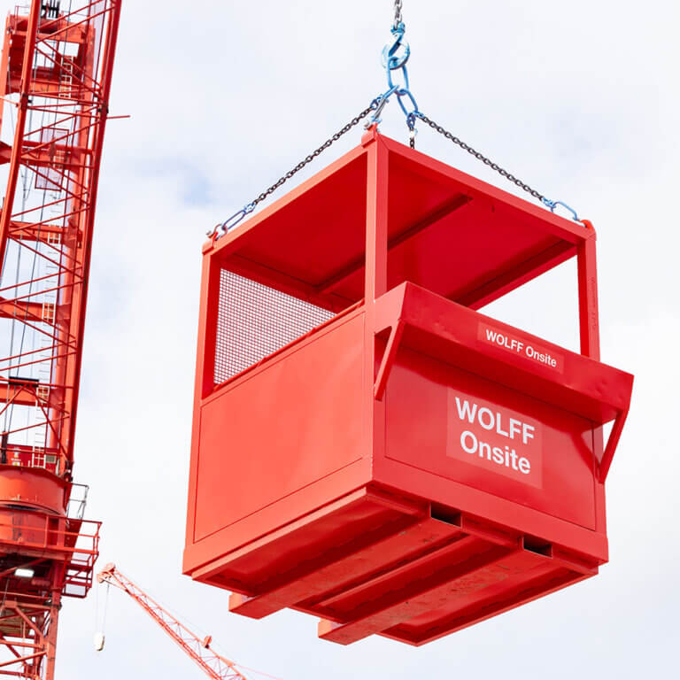 Access Cages / Man Baskets - WOLFF Onsite