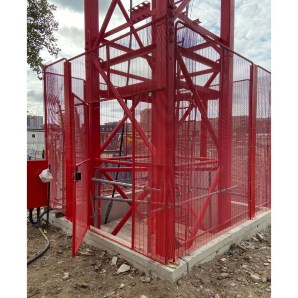 Tower Crane Base Enclosure - WOLFF Onsite