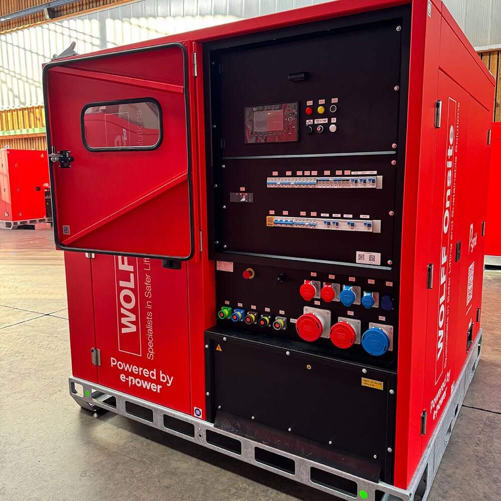 WOLFF Hybrid Power Unit - Hybrid Generator - WOLFF Onsite