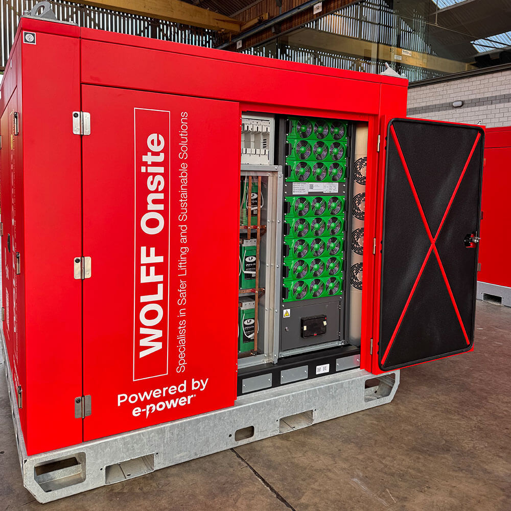 WOLFF Hybrid Power Unit - Hybrid Generator - WOLFF Onsite